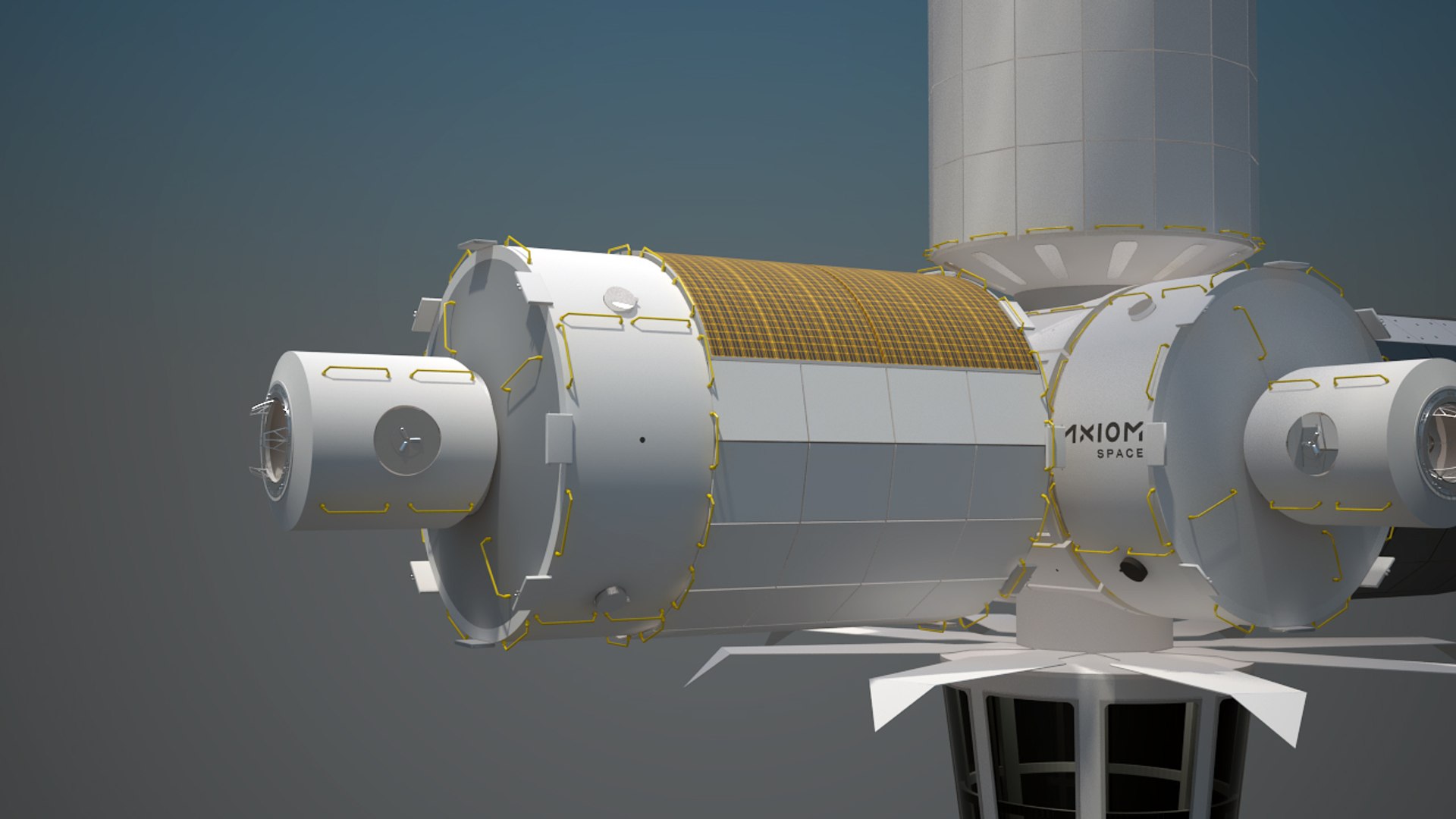 The Axiom Space Station Assembly. 3D model - TurboSquid 1930330