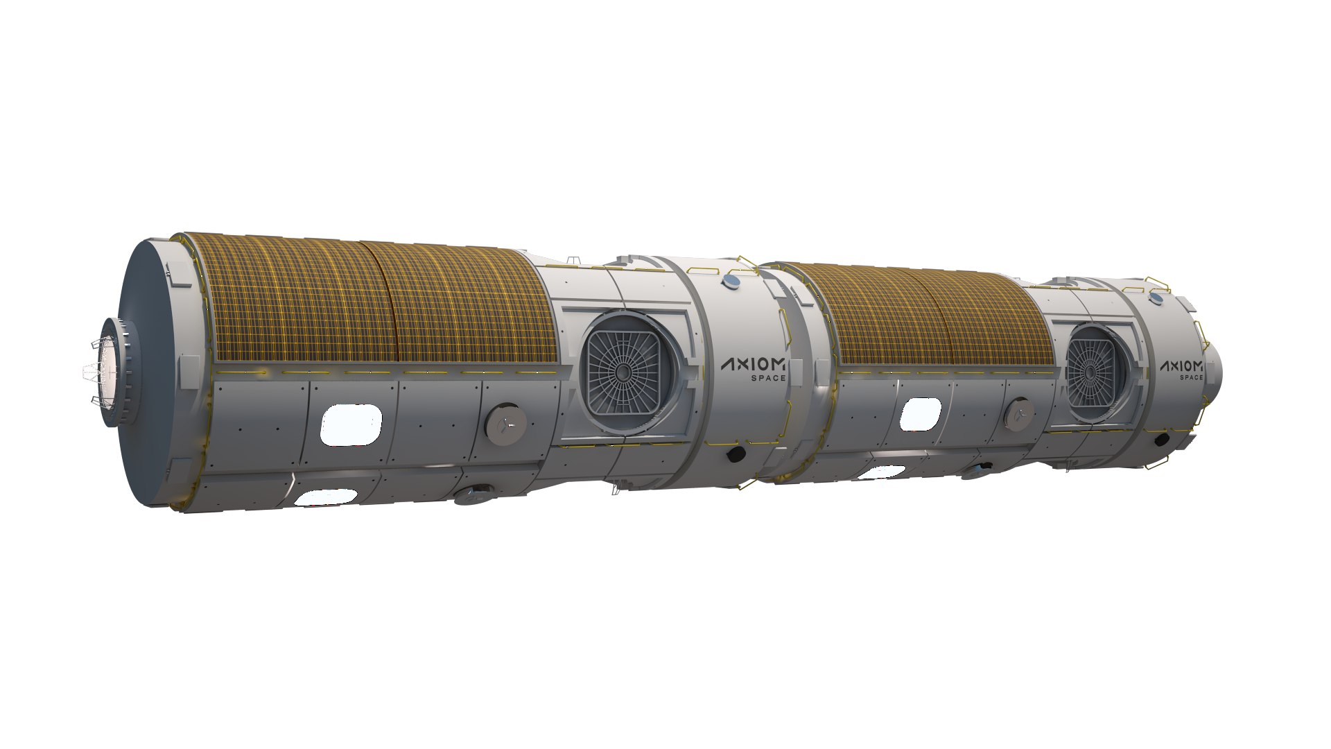 The Axiom Space Station Assembly. 3D model - TurboSquid 1930330