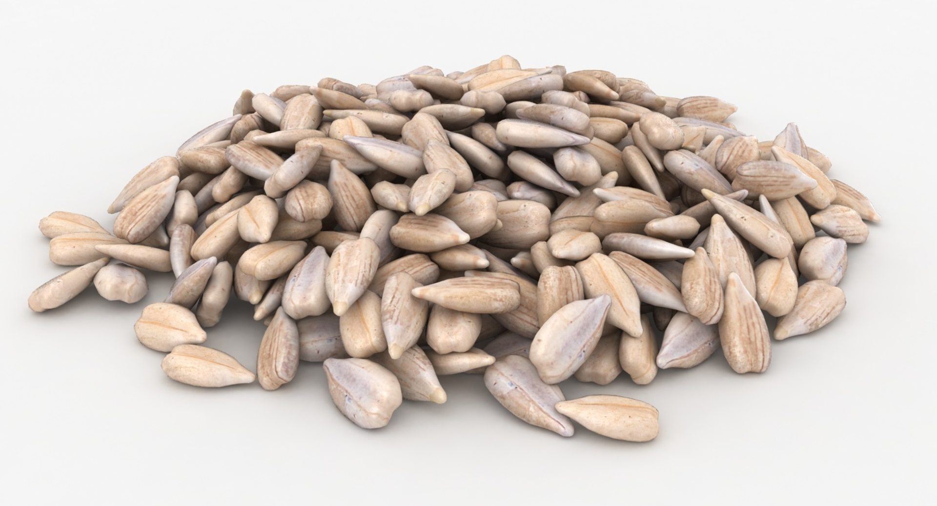 3D Sunflower Seeds Pile Collection model - TurboSquid 2108610