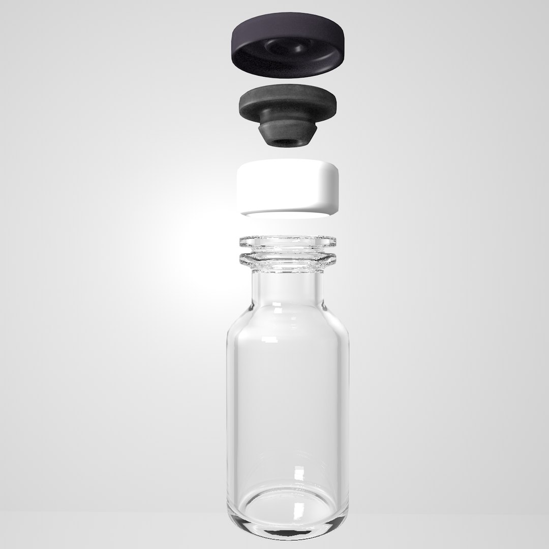 Ampule bottle medical vial 3D model - TurboSquid 1177807