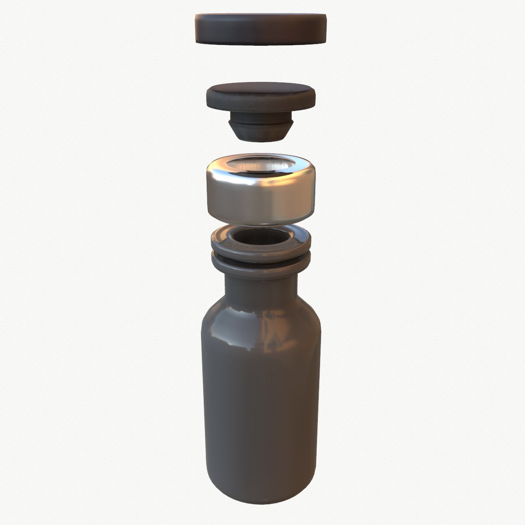 Ampule bottle medical vial 3D model - TurboSquid 1177807