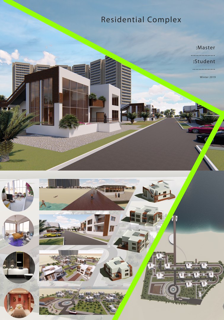 Revit Residential Complex Sea 3D Model - TurboSquid 1464262