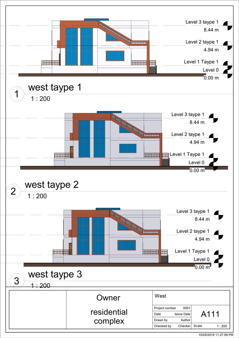 Revit Residential Complex Sea 3D Model - TurboSquid 1464262