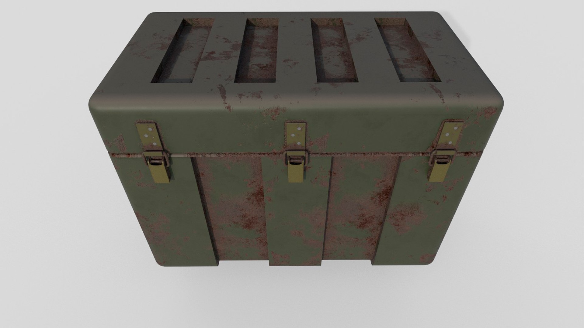 3D Box Military Model - TurboSquid 1895388