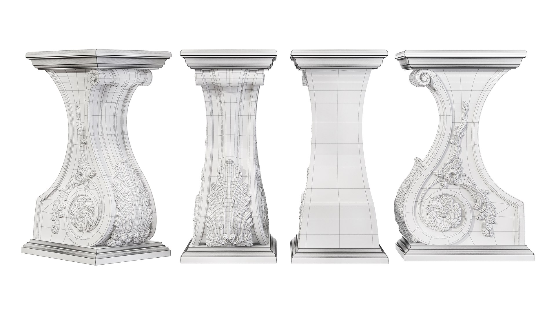 Classic Leg 061 3D Model - TurboSquid 2058768