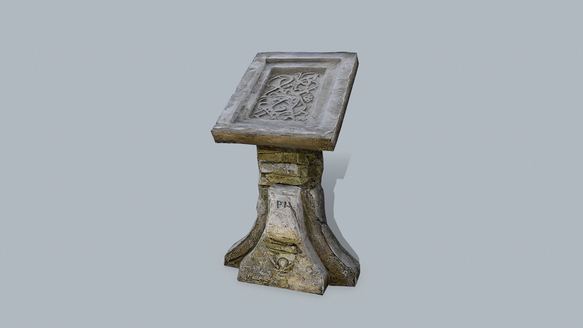 3D Lectern Model - TurboSquid 2200122