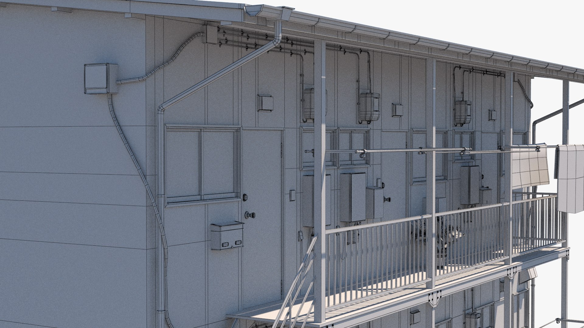 3D Yokohama Apato - TurboSquid 2091583