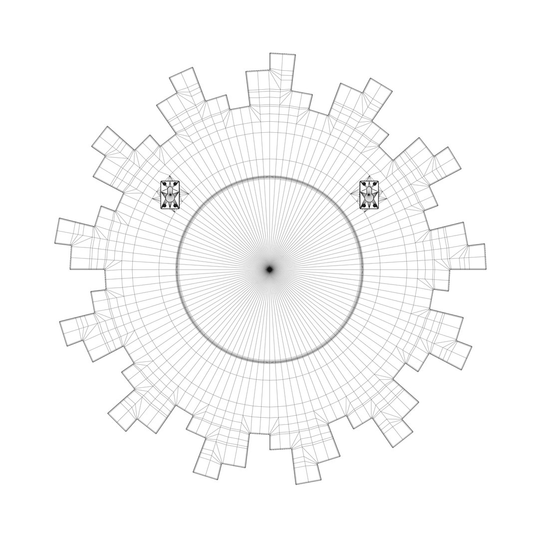 Tiger Navado Mirror Art 3D Model - TurboSquid 2323225