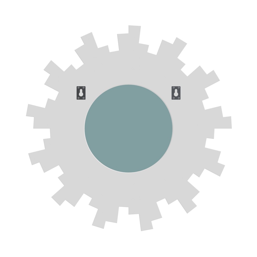 Tiger Navado Mirror Art 3D Model - TurboSquid 2323225