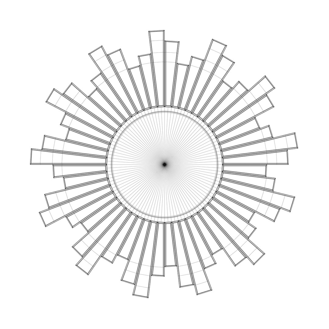 Tiger Navado Mirror Art 3D Model - TurboSquid 2323225