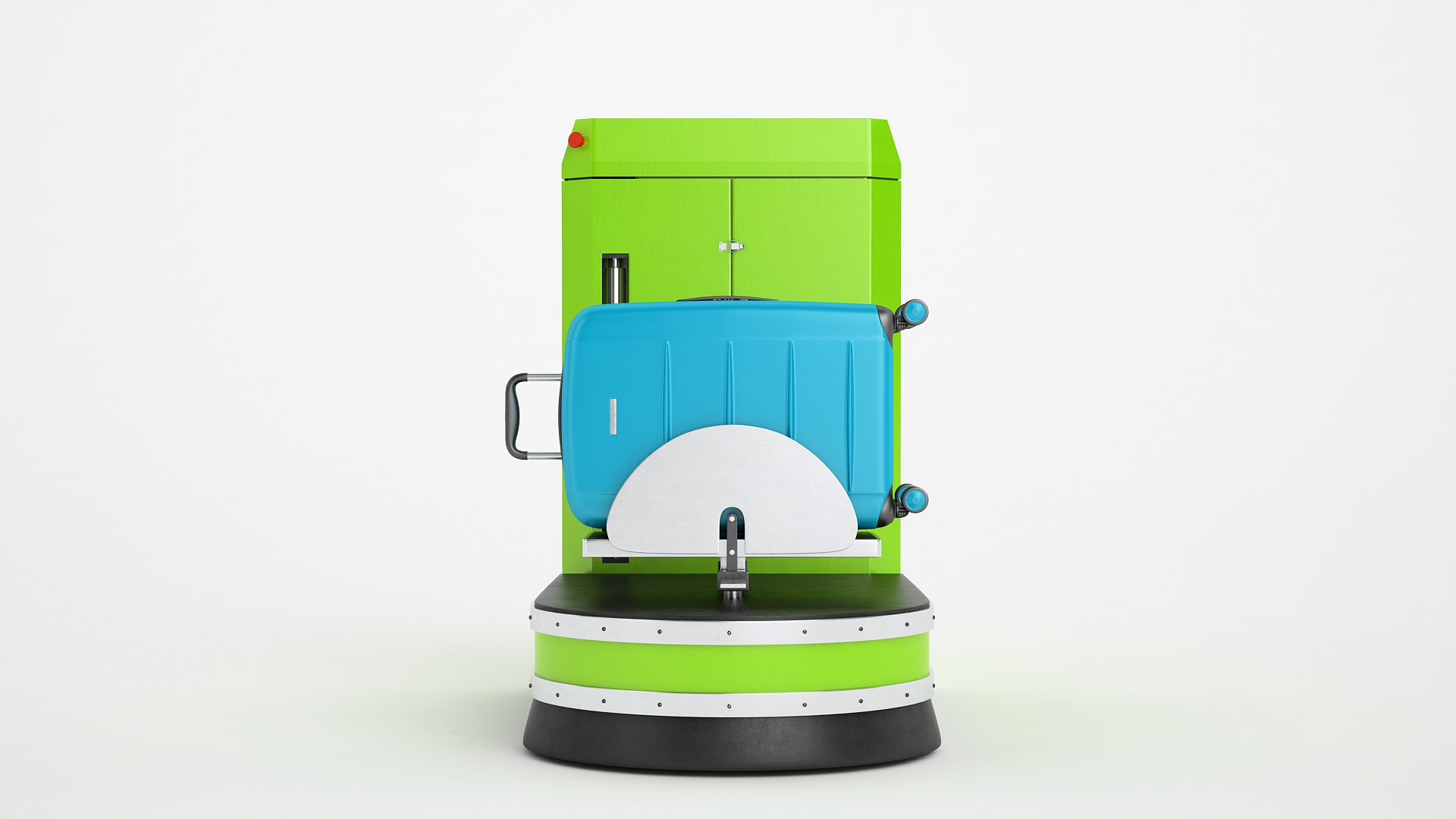 Airport Suitcase Wrapping 3D Model - TurboSquid 1688452