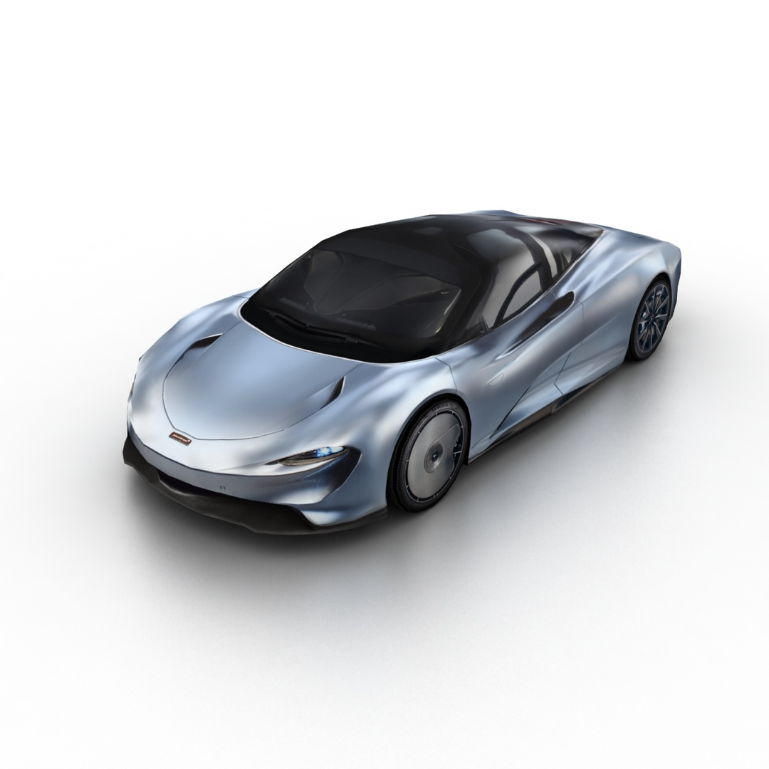 2020 mclaren speedtail 3D model - TurboSquid 1348700