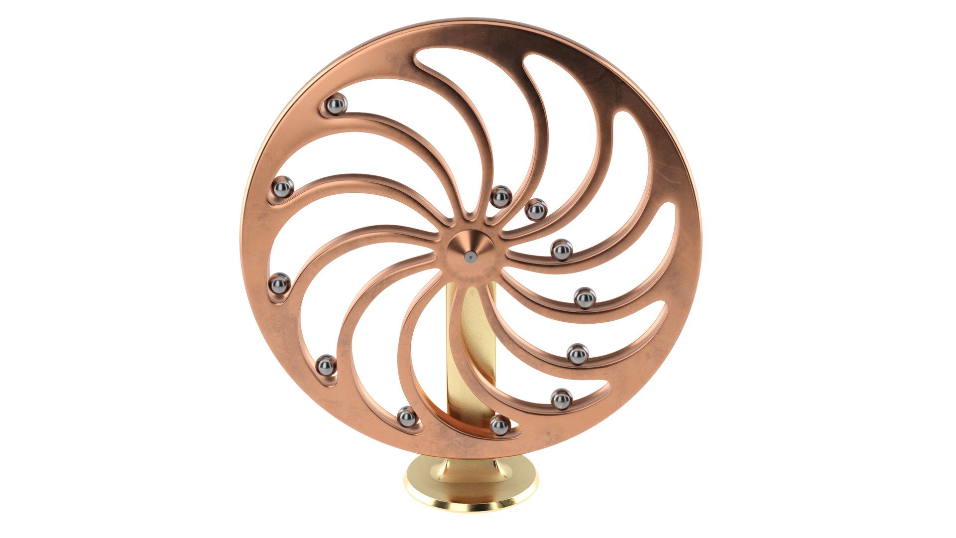 3D Perpetual Motion Device Model - TurboSquid 2348303