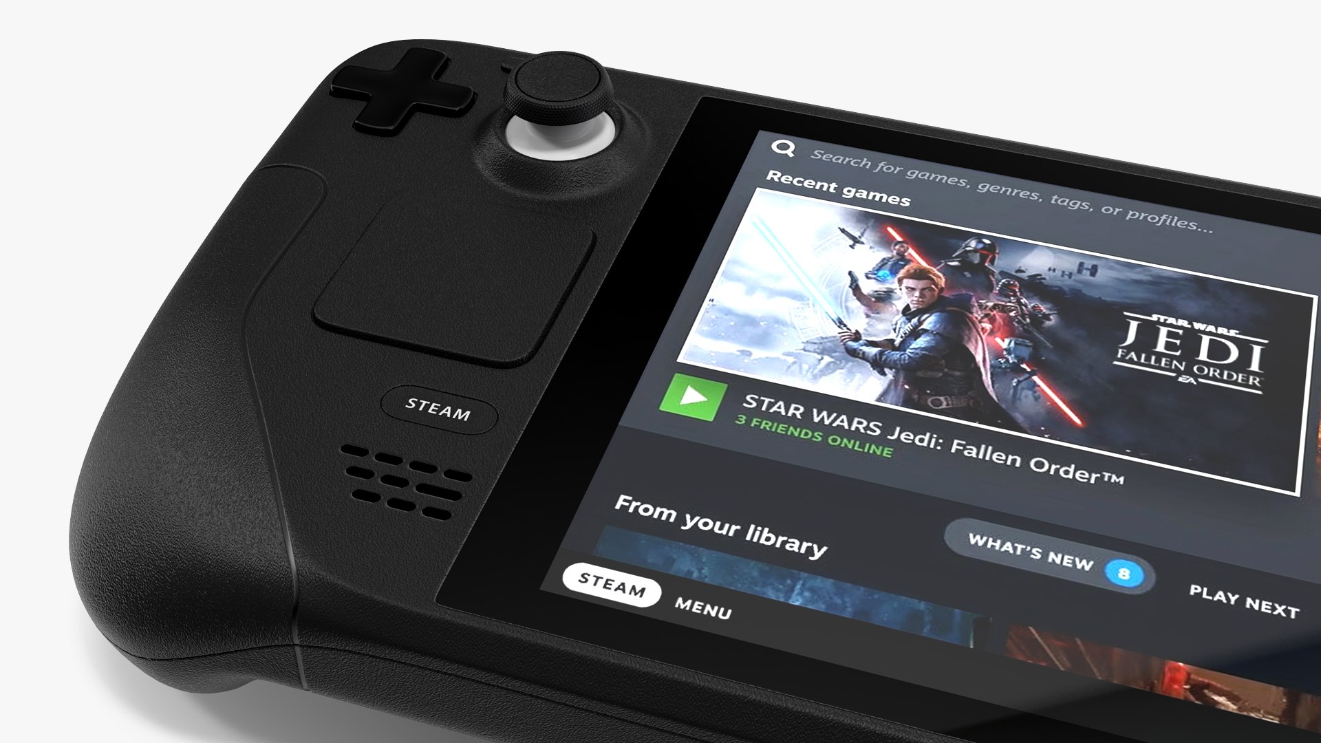 3D Steam Deck Handheld Gaming Computer ON Model - TurboSquid 1833298