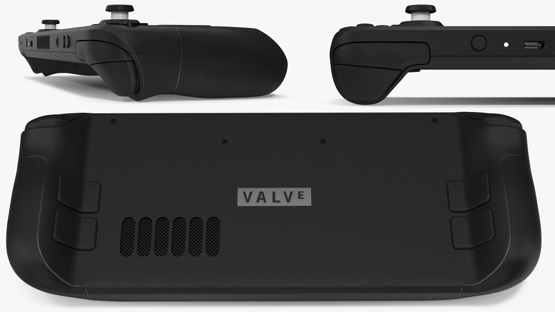 3D Steam Deck Handheld Gaming Computer ON Model - TurboSquid 1833298