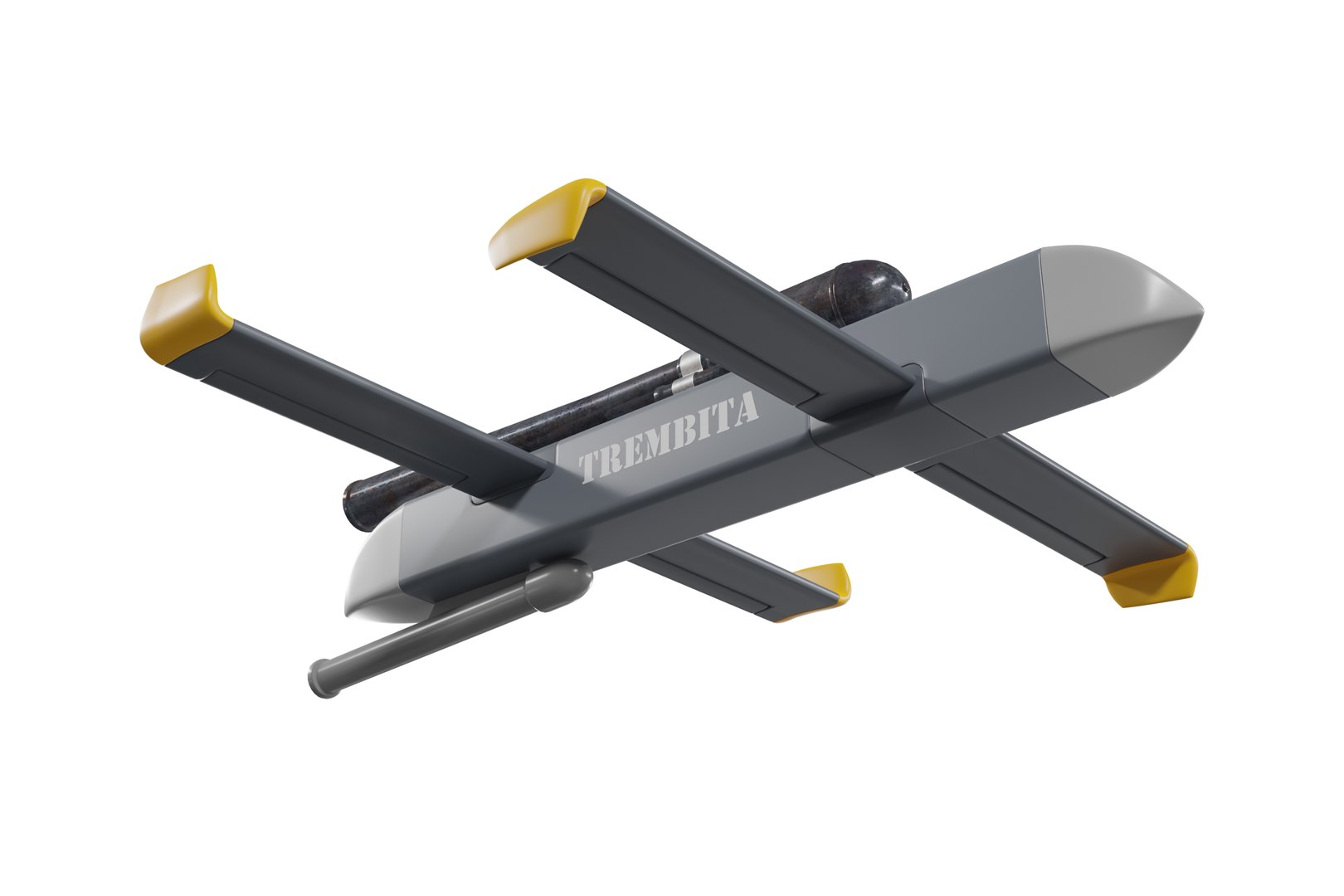 Trembita Missle Model - TurboSquid 2111180