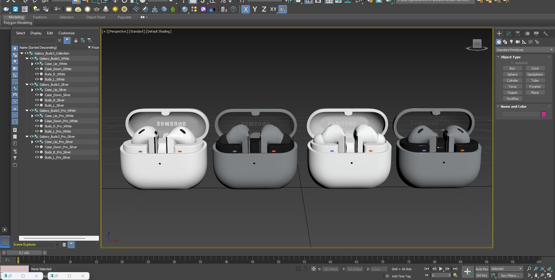 Samsung Galaxy Buds 3 And Buds 3 Pro Collection 3D Model - TurboSquid ...