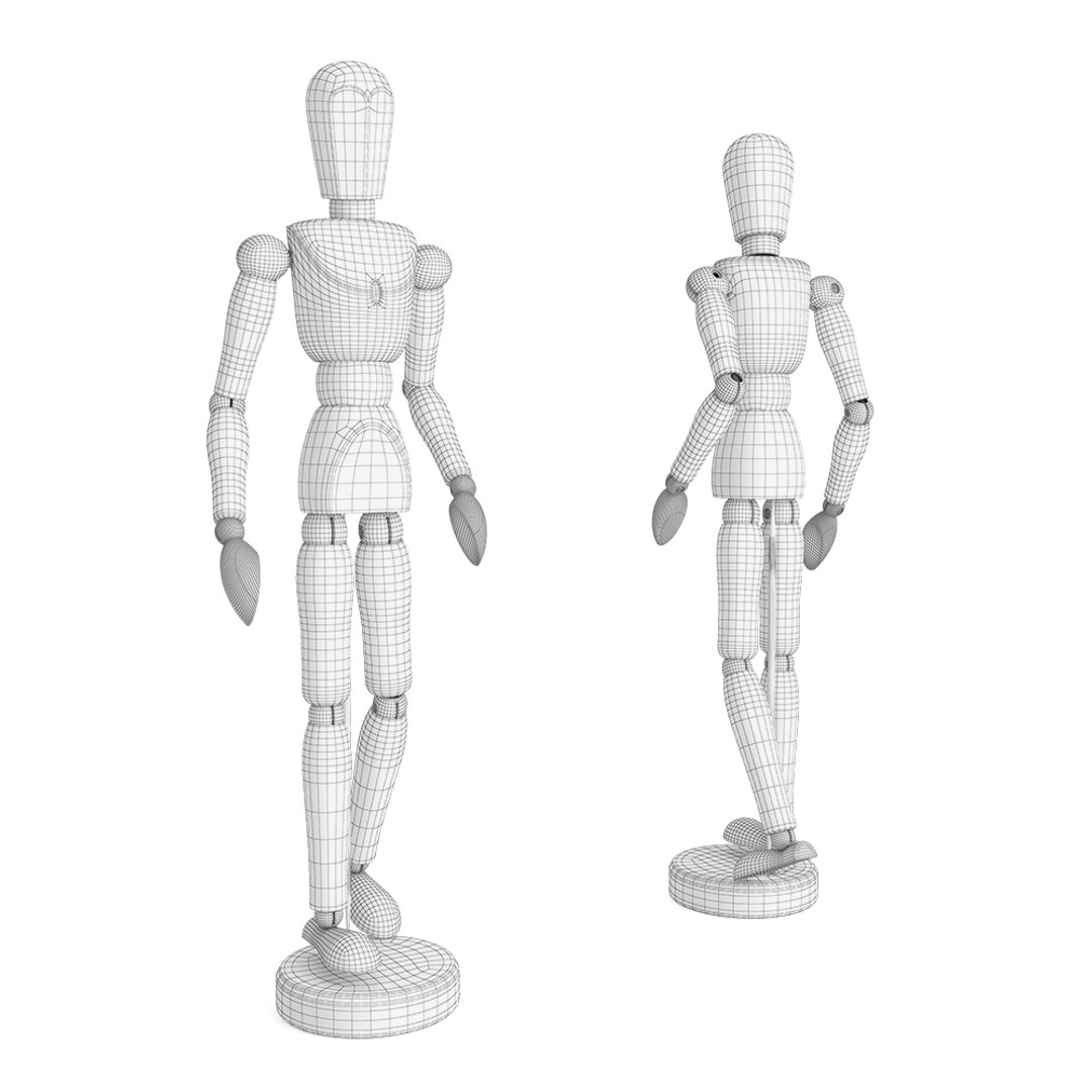 3D Human Mannequin - TurboSquid 1608355