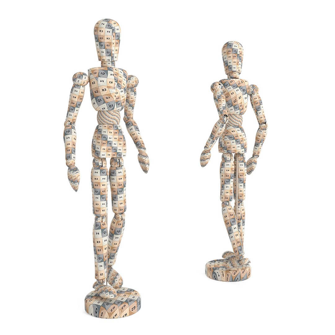 3D Human Mannequin - TurboSquid 1608355