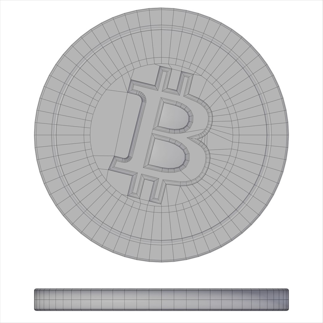 3D Bitcoin Coin - TurboSquid 1363387