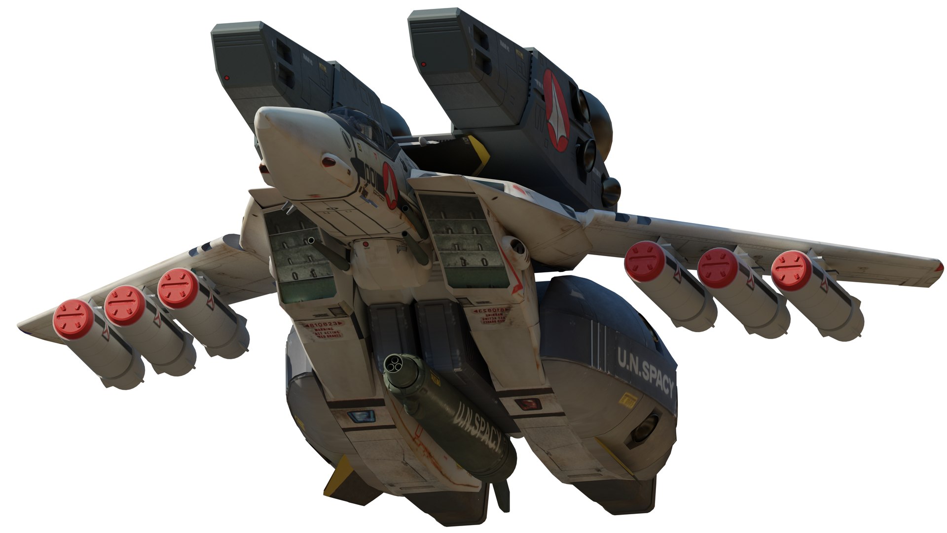 3D VF-1S Super Valkyrie - TurboSquid 2324887