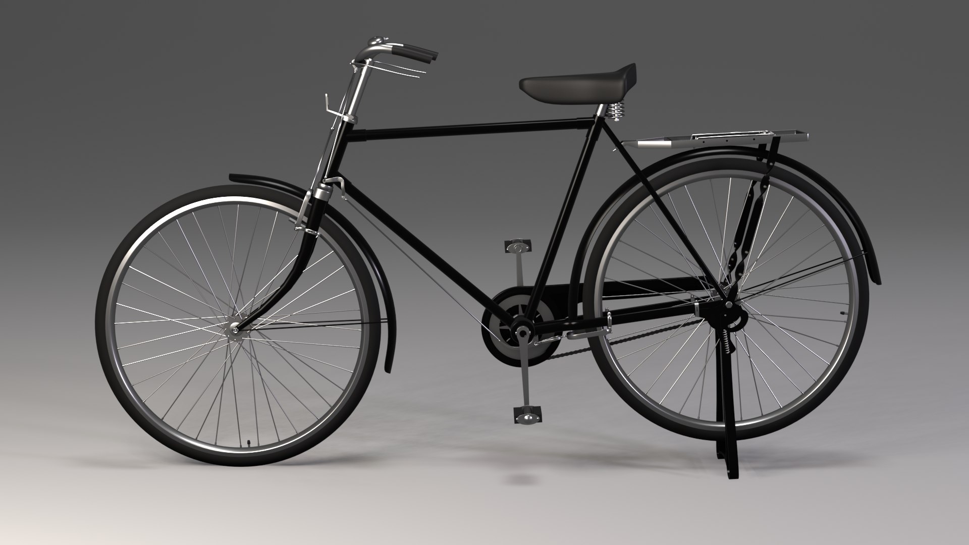 3D VINTAGE CYCLE ROADRUNNER Model - TurboSquid 2025119