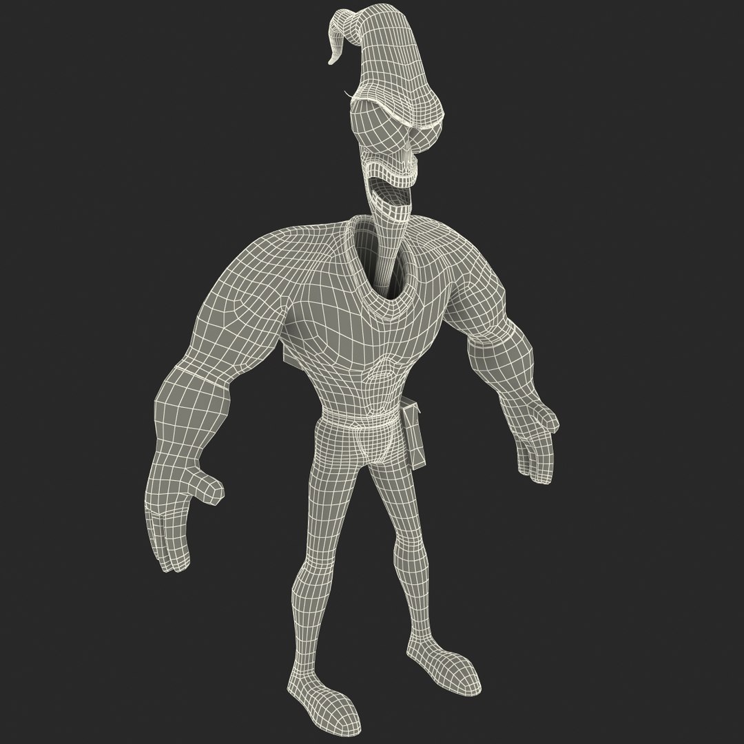 Earthworm Jim 3d Model