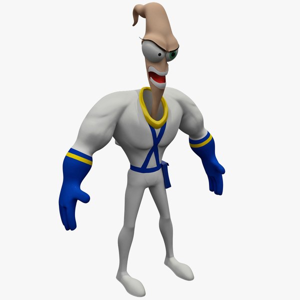 Earthworm Jim 3D Models for Download | TurboSquid