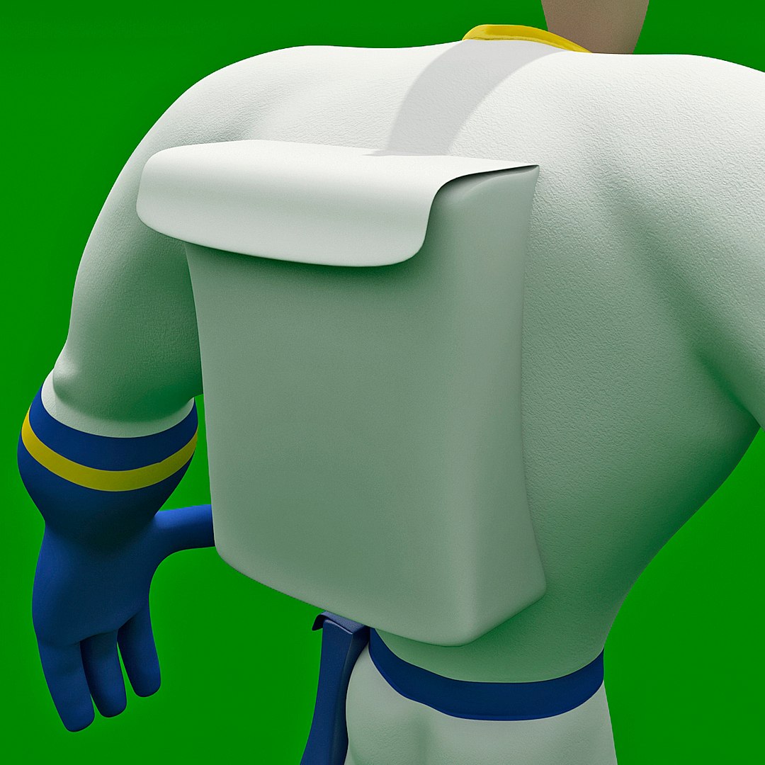 Earthworm Jim 3d Model