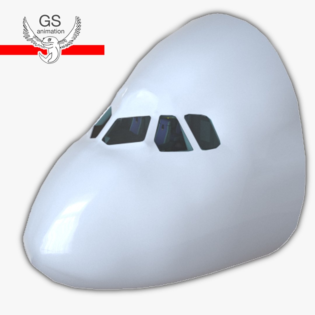 3d Model Airbus Flight Deck