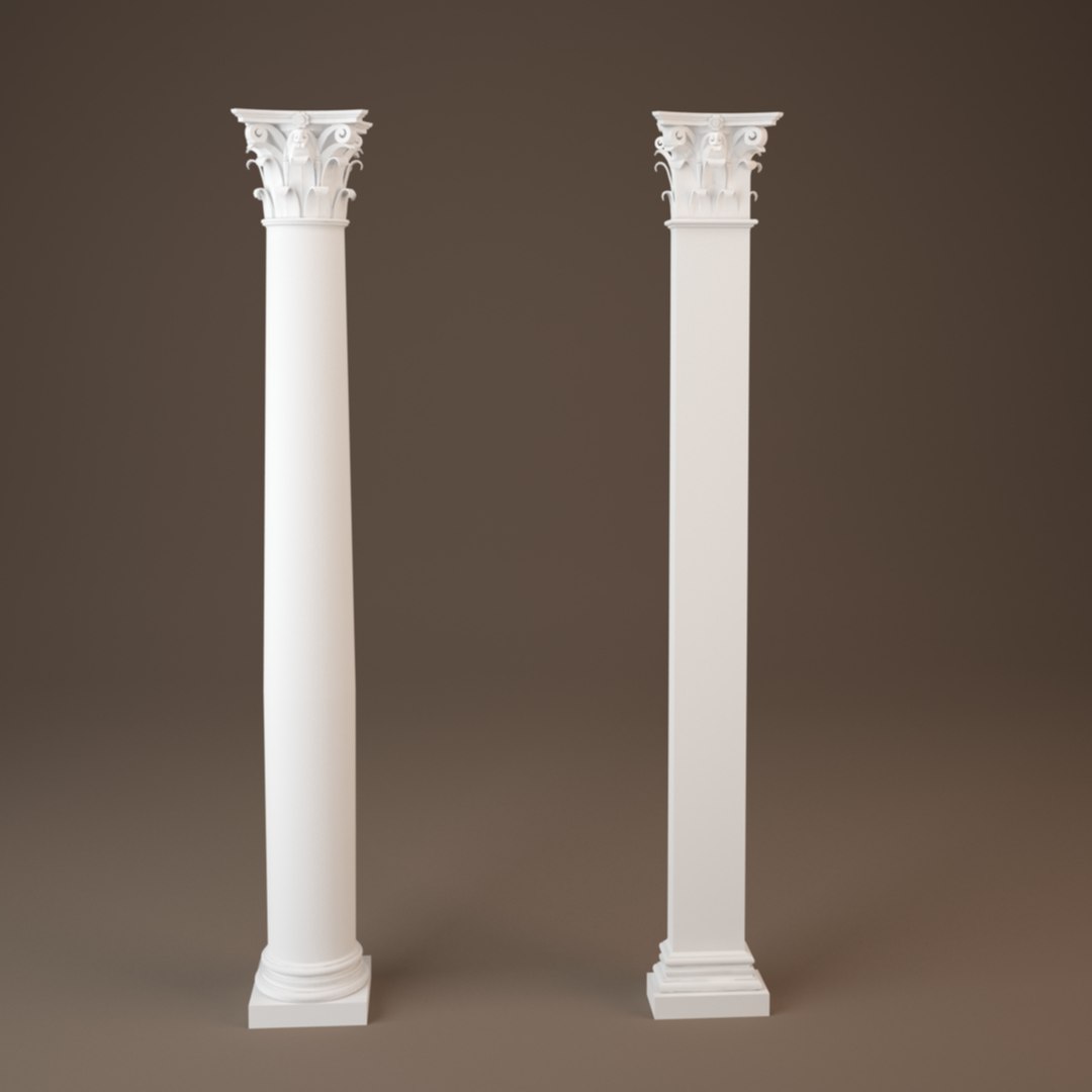 Column 3D - TurboSquid 1542449