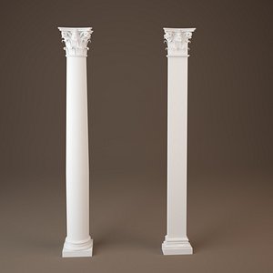 Column Baroque 3D Models for Download | TurboSquid