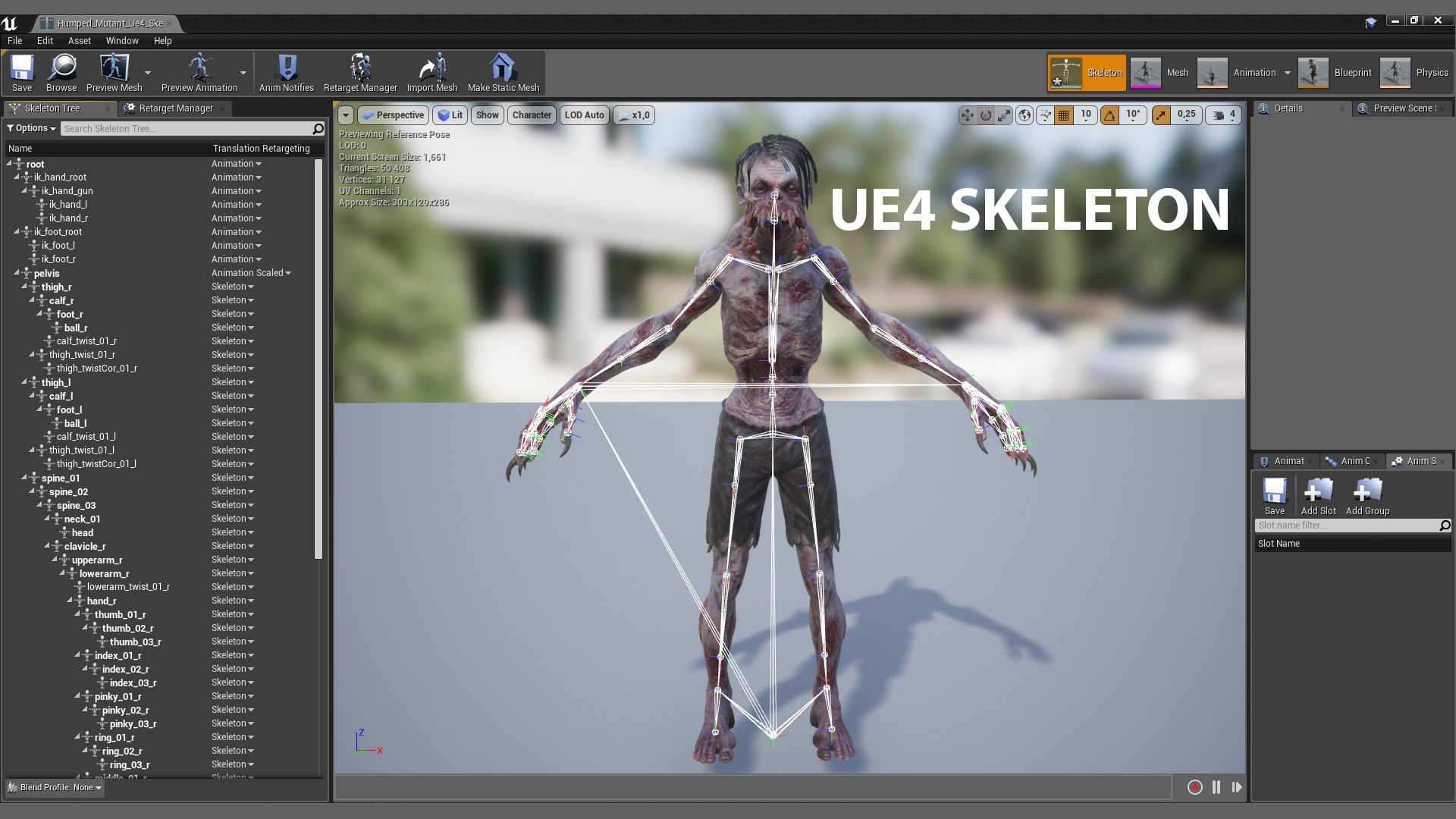 3D Humped Mutant model - TurboSquid 2093060