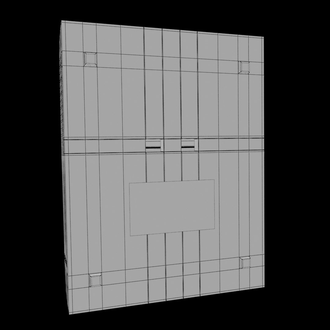 wireless alarm beacon 3d model