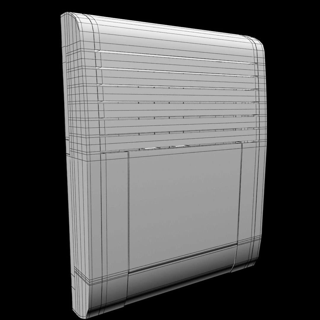 wireless alarm beacon 3d model