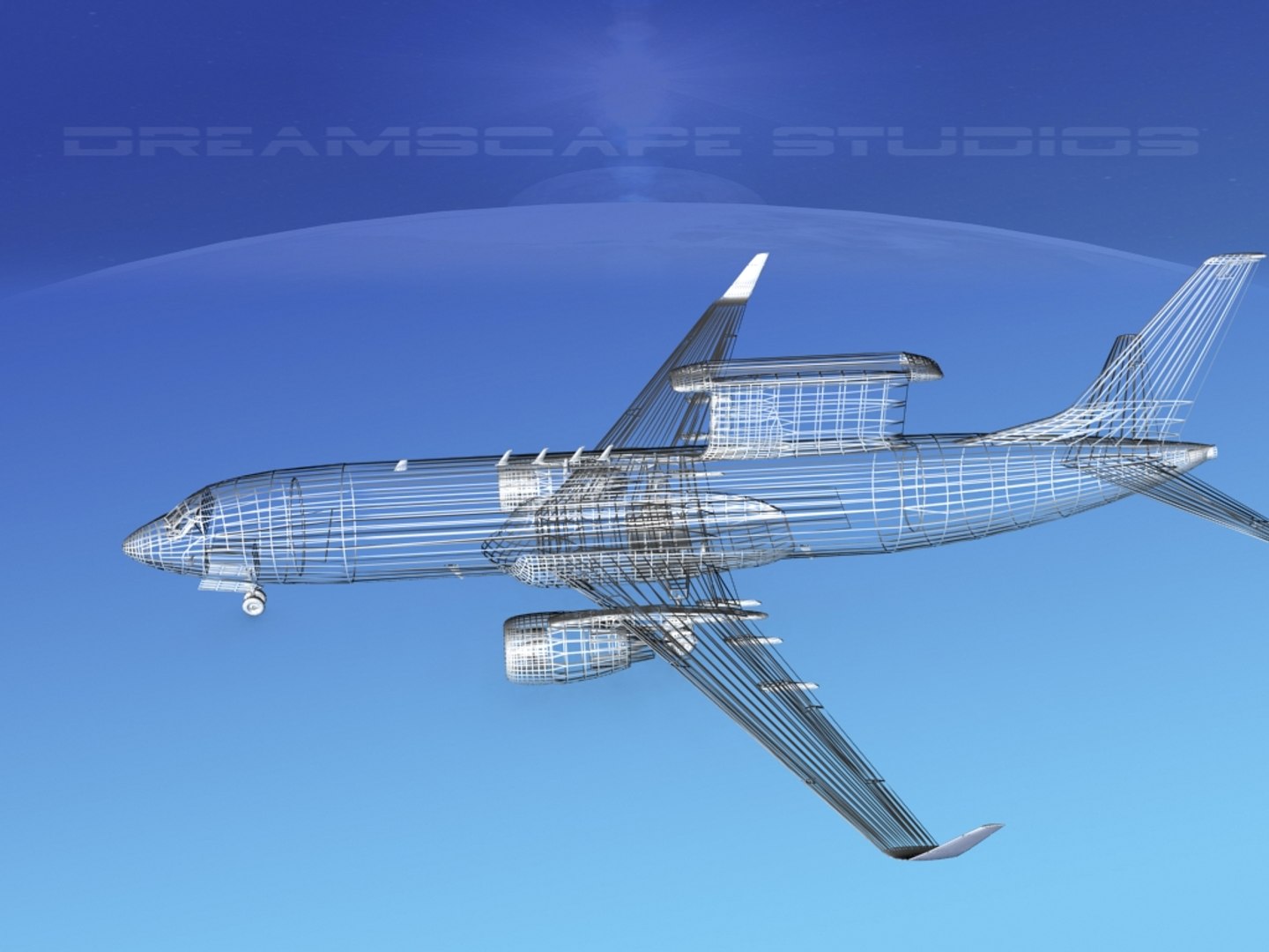 3d Aircraft Boeing