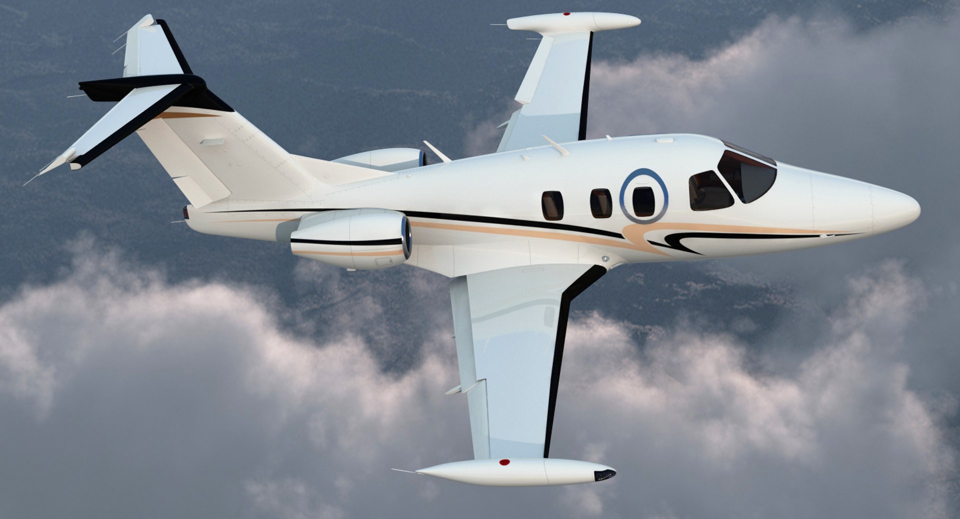 Light jet eclipse 550 model - TurboSquid 1225706