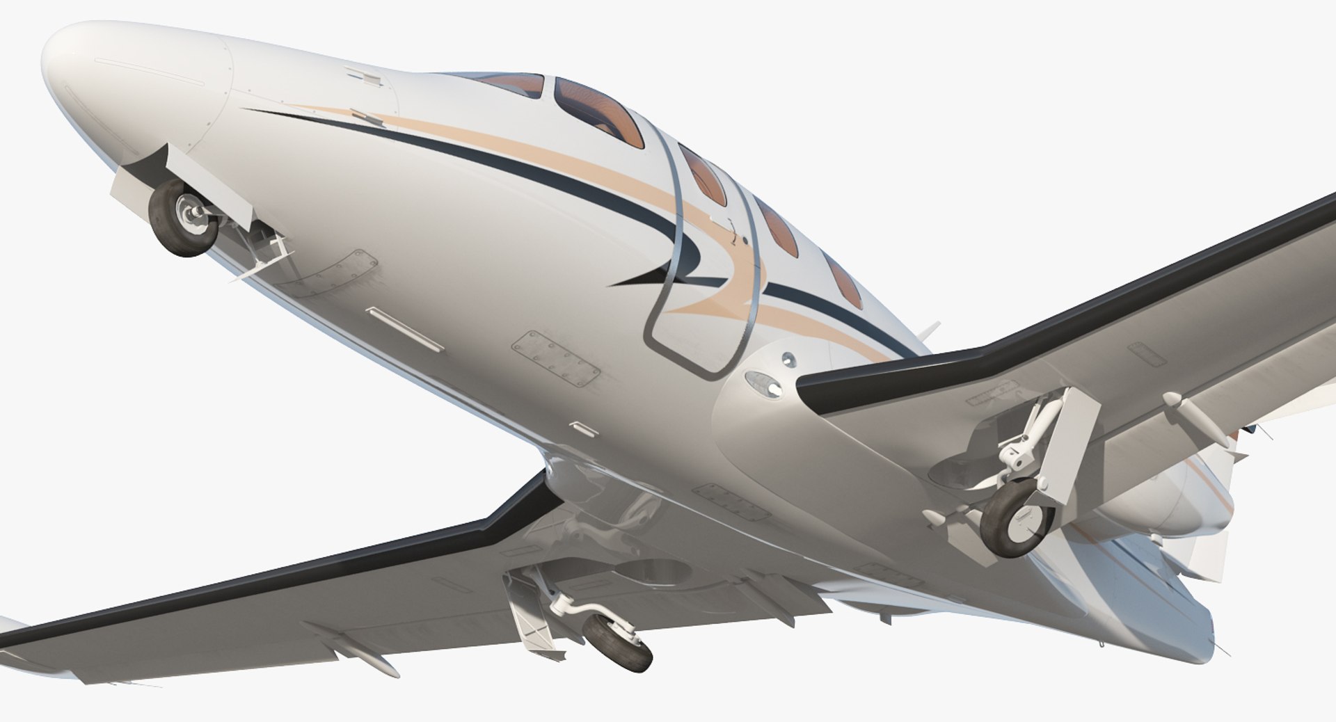 Light jet eclipse 550 model - TurboSquid 1225706
