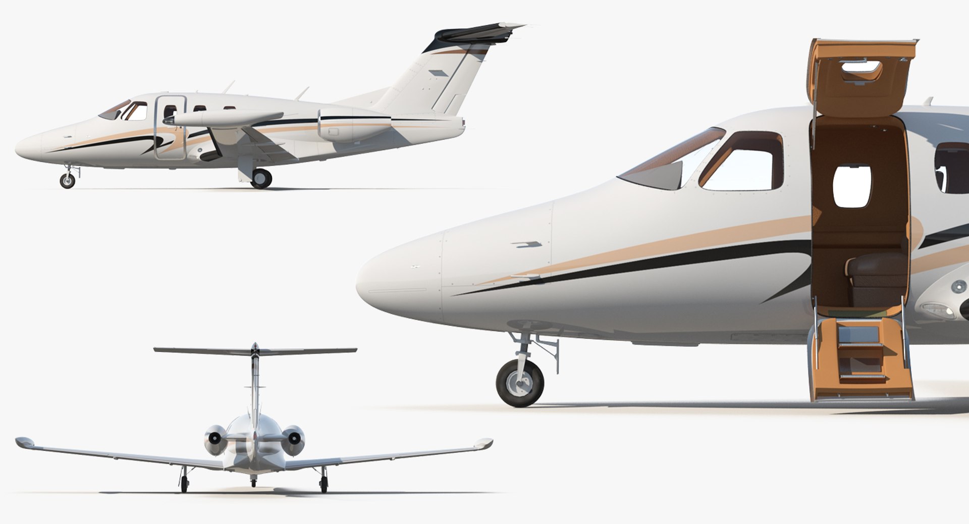 Light jet eclipse 550 model - TurboSquid 1225706