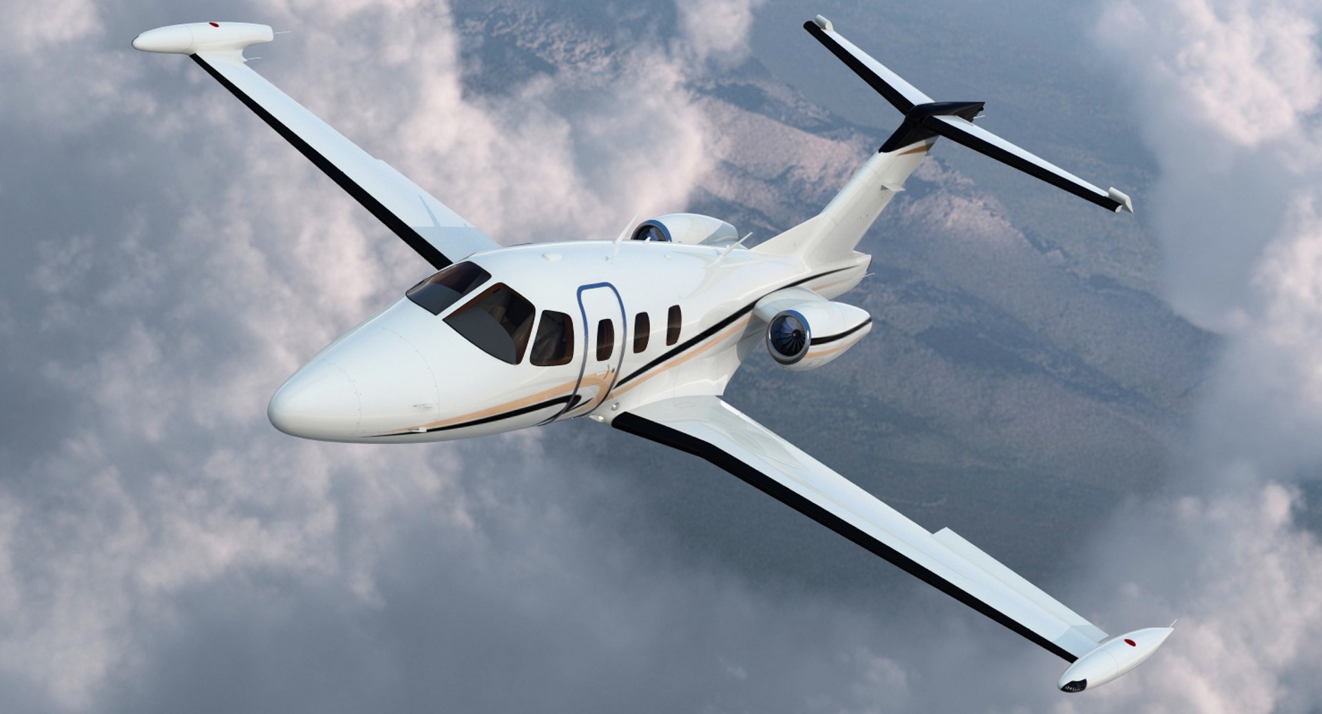 Light jet eclipse 550 model - TurboSquid 1225706