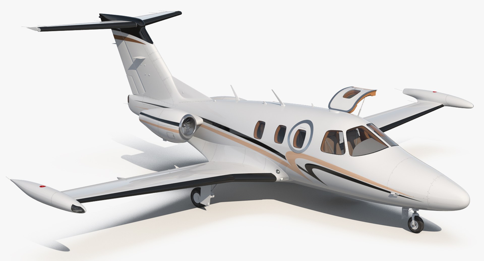 Light jet eclipse 550 model - TurboSquid 1225706