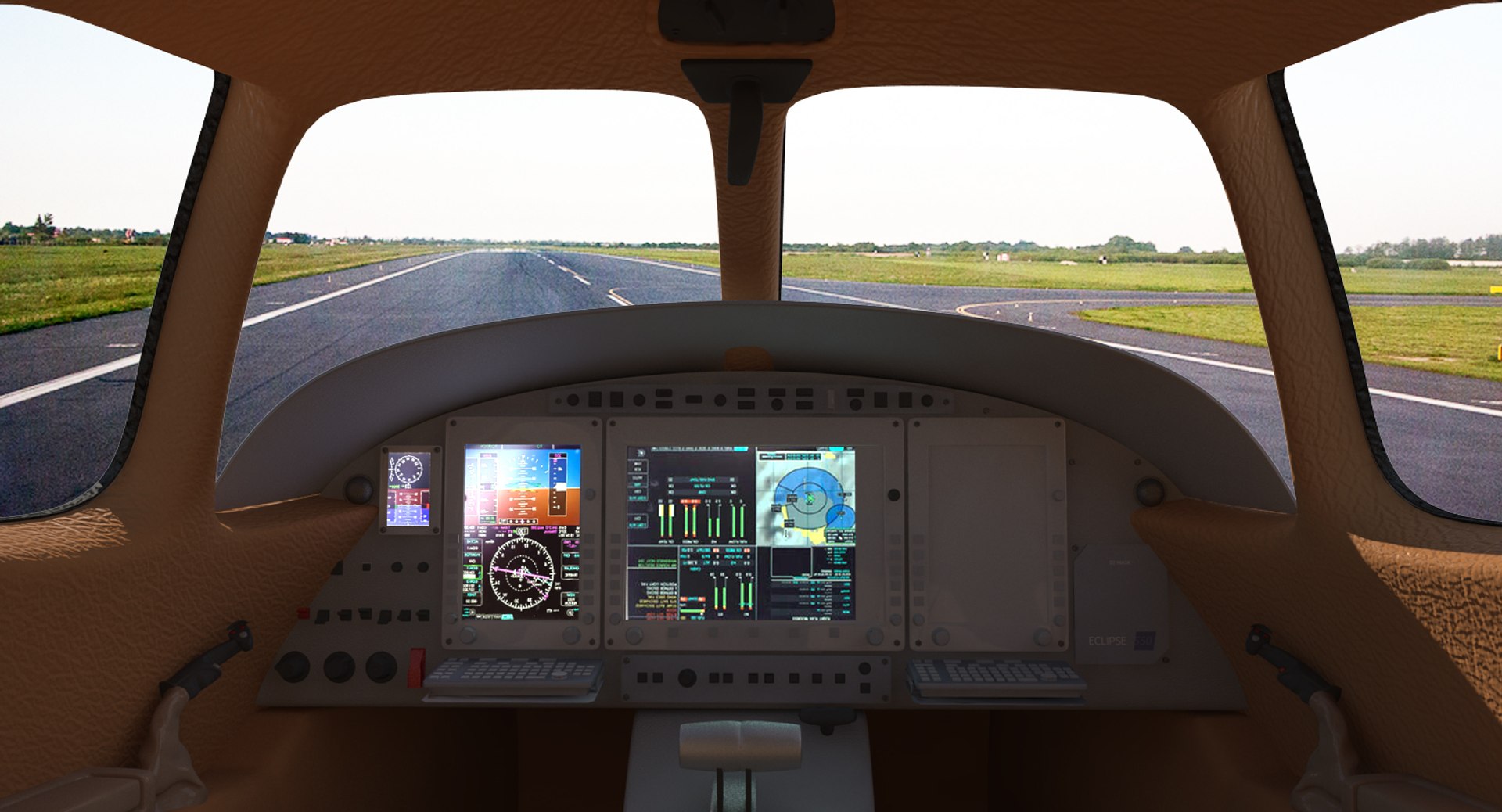 Light jet eclipse 550 model - TurboSquid 1225706