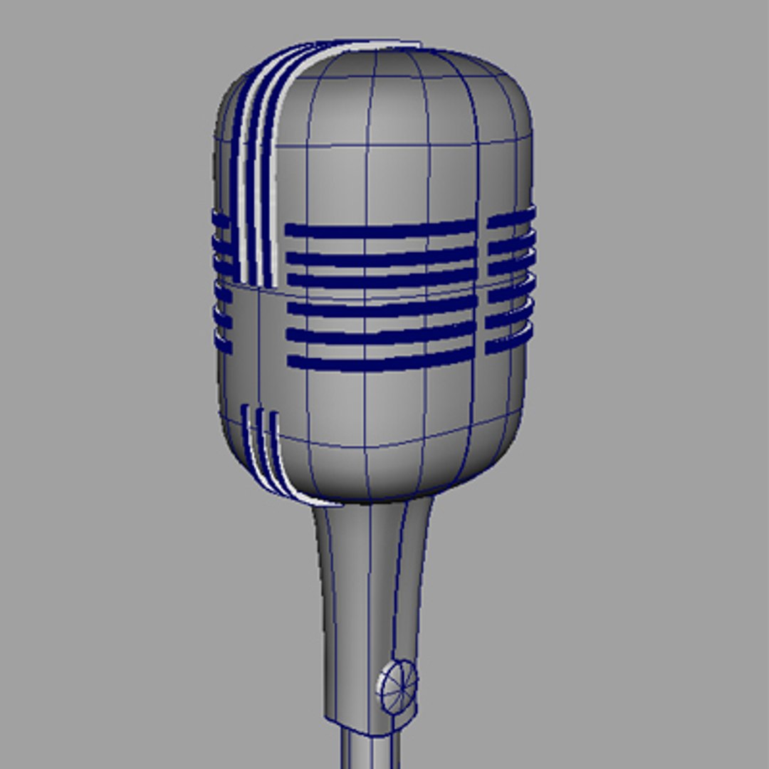 Maya Animation Microphone