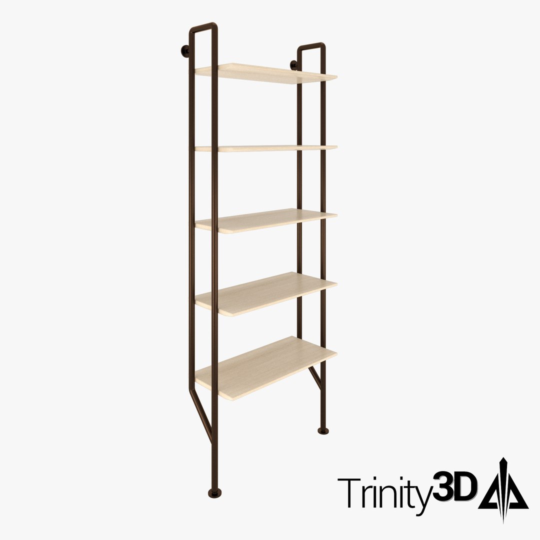 Obj Bookshelf Metal Contemporary