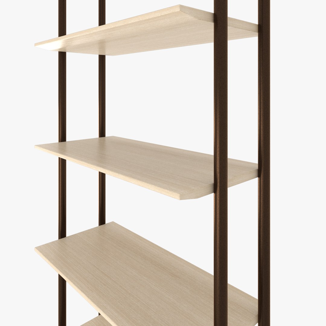Obj Bookshelf Metal Contemporary