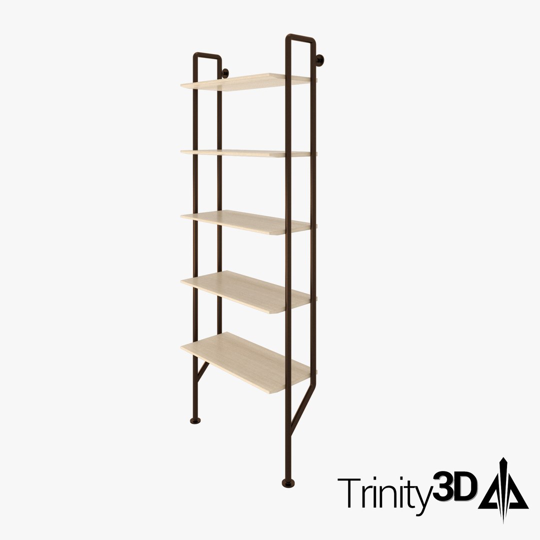 Obj Bookshelf Metal Contemporary