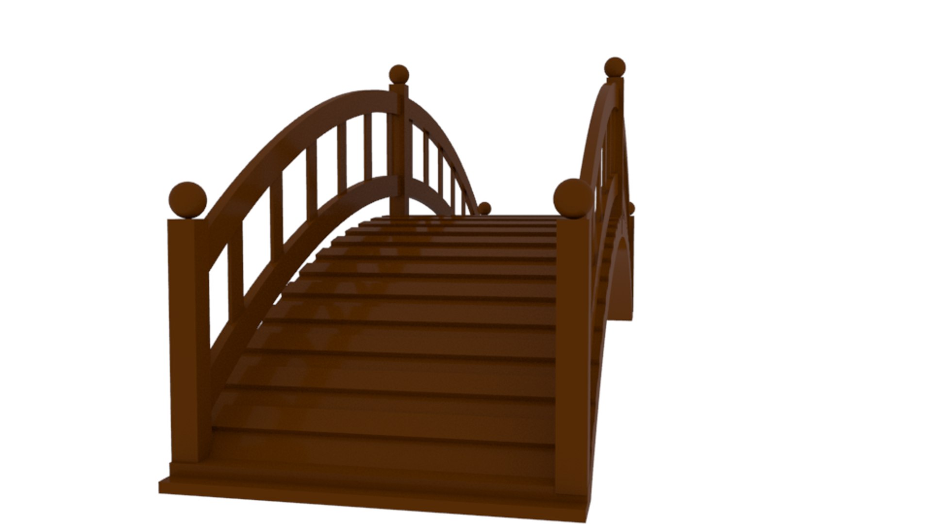Simple Bridge Cartoon 3D - TurboSquid 1258437