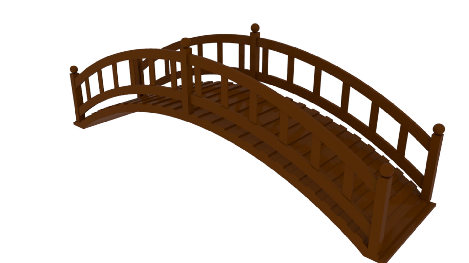 Simple Bridge Cartoon 3D - TurboSquid 1258437