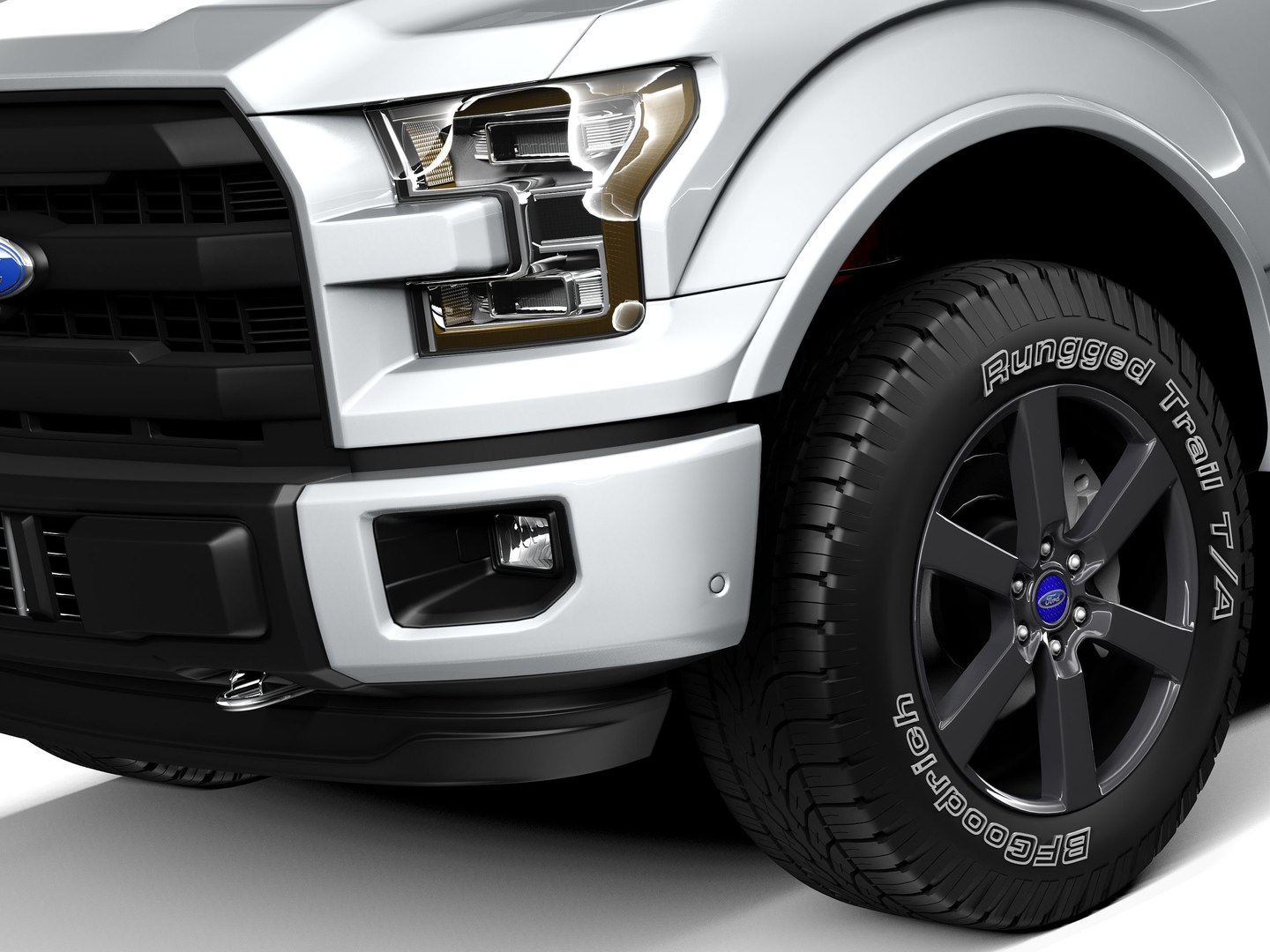 Ford F-150 Lariat Crew Cab 2015 3D Model - TurboSquid 2222209