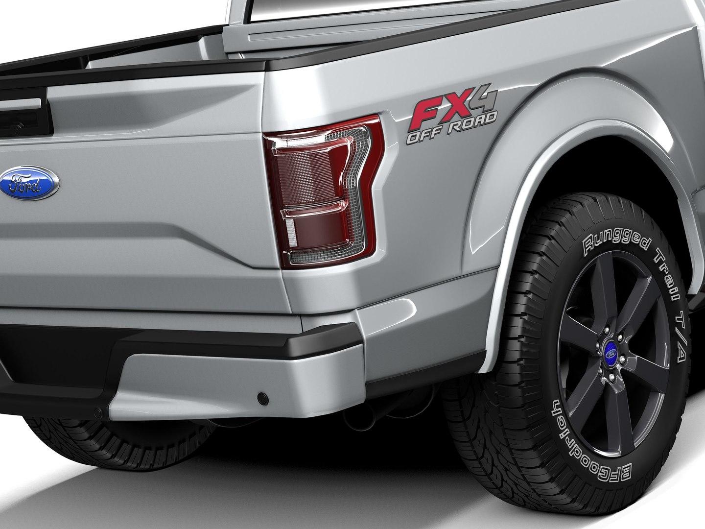 Ford F-150 Lariat Crew Cab 2015 3D Model - TurboSquid 2222209